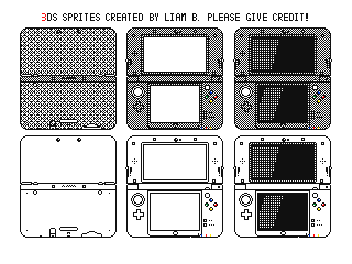 3DS Sprites by Liam B. - Kaeru Gallery